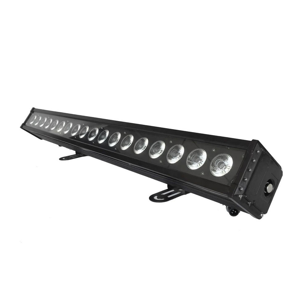 Barra Led Pixel FX professionale wall washer RGBWA 270W DMX IP65 Wisdom