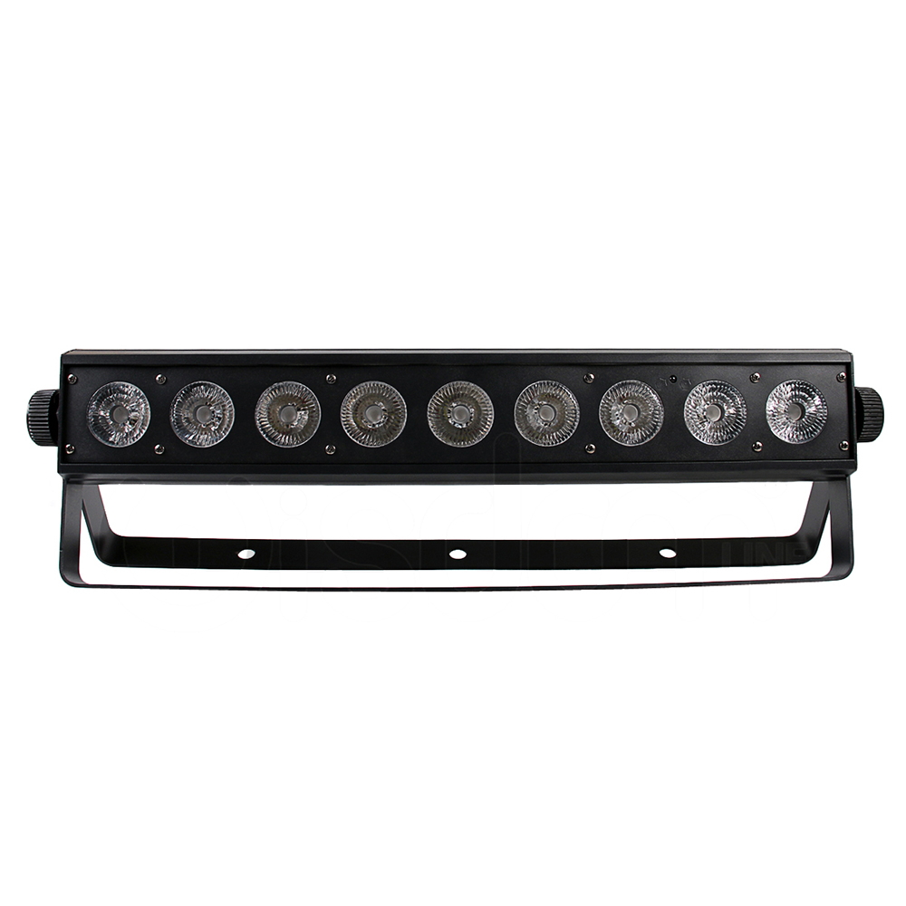 Barra Led portatile Pixel FX a batteria wall washer 9x18W DMX RGBWAUV ...