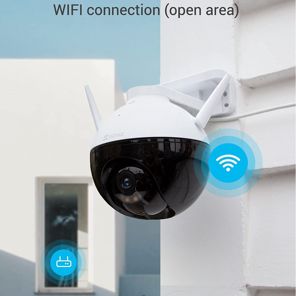 Telecamera di sorveglianza EZVIZ C8T WiFi Full HD 1080p 360 ...