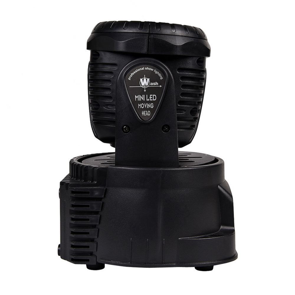 Testa mobile motorizzata Mini Led Wash 70W (7x10W) RGBW DMX512 con ...