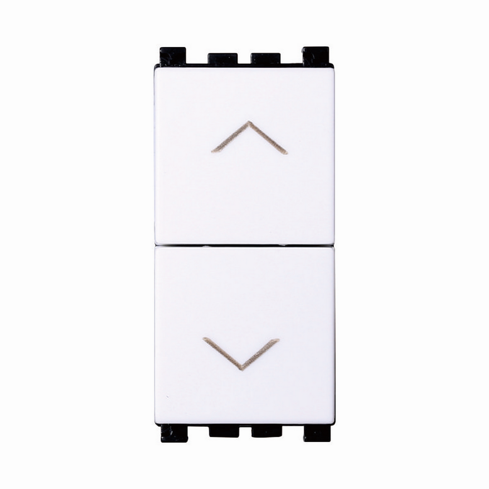 Doppio Pulsante assiale con frecce 16A bianco compatibile anche con ...