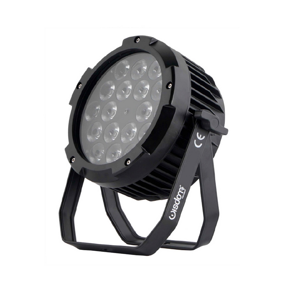 Par Led 18x18W RGBWAUV 6 in 1 ip65 Wisdom – LedLedITALIA.it